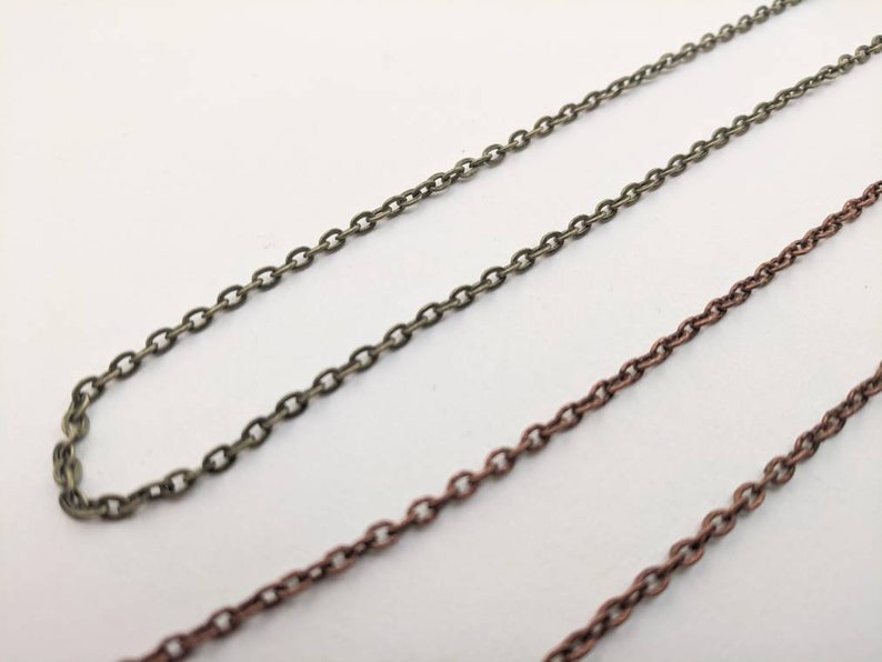 18 Inch Chain 20 Inch Chain Extra Long Chain Your Choice - Etsy UK