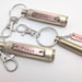Personalized Recycled Bullet Keychain, Shell Casing Gift for Dad ...