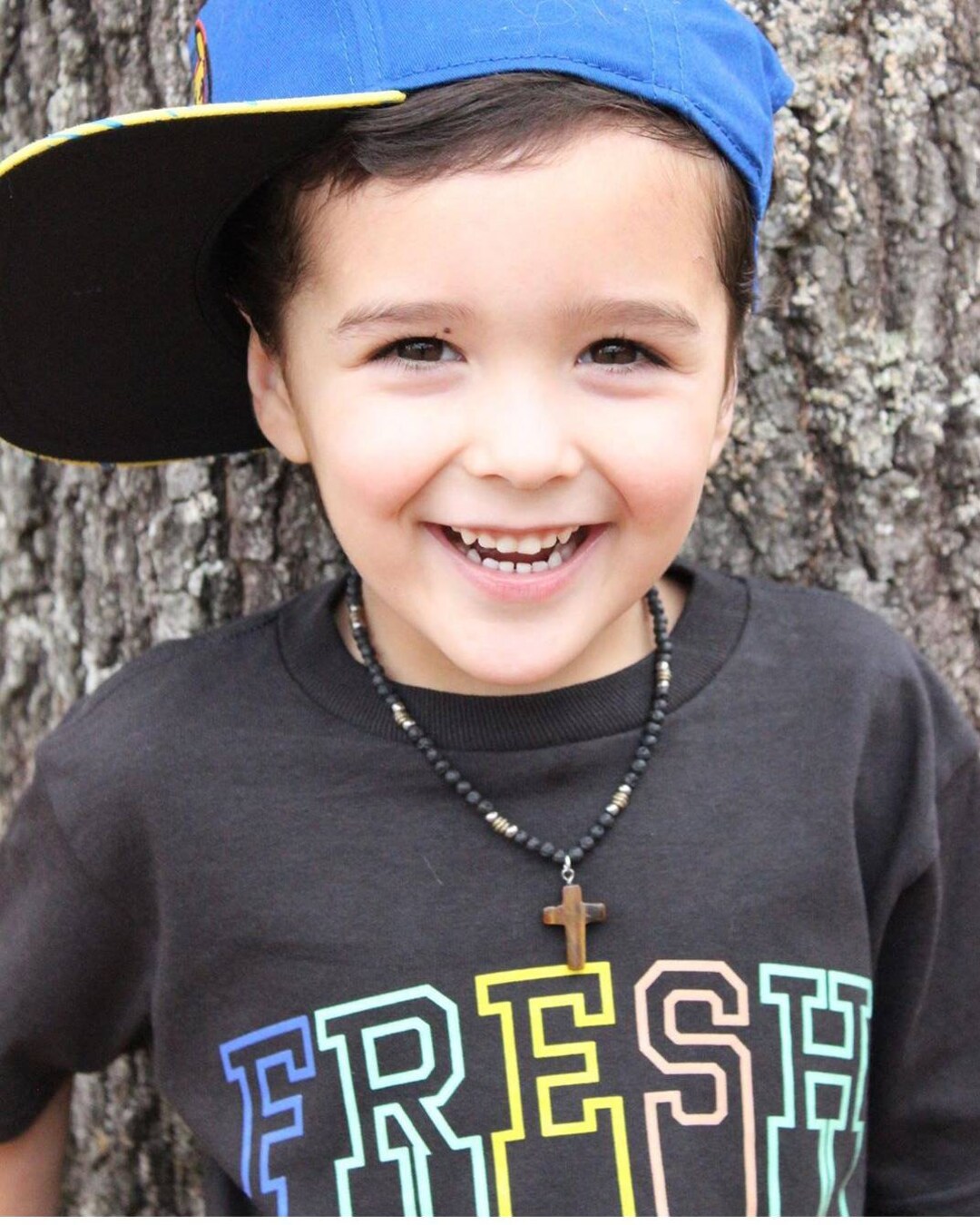 Mens Boys Cross Necklace, Tigers Eye Cross, Boys Necklace, Boys ...