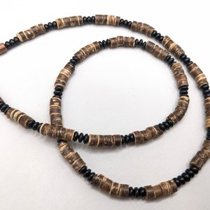 Surf Necklace for Men, Mens Necklace Black, Mens Choker, Boyfriend Gift ...
