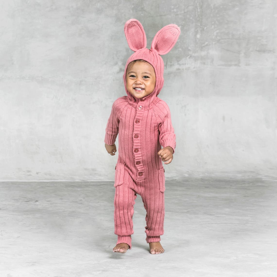 BUNNY SUIT for Baby and Toddler Warm Kids Bunny Costume | Etsy