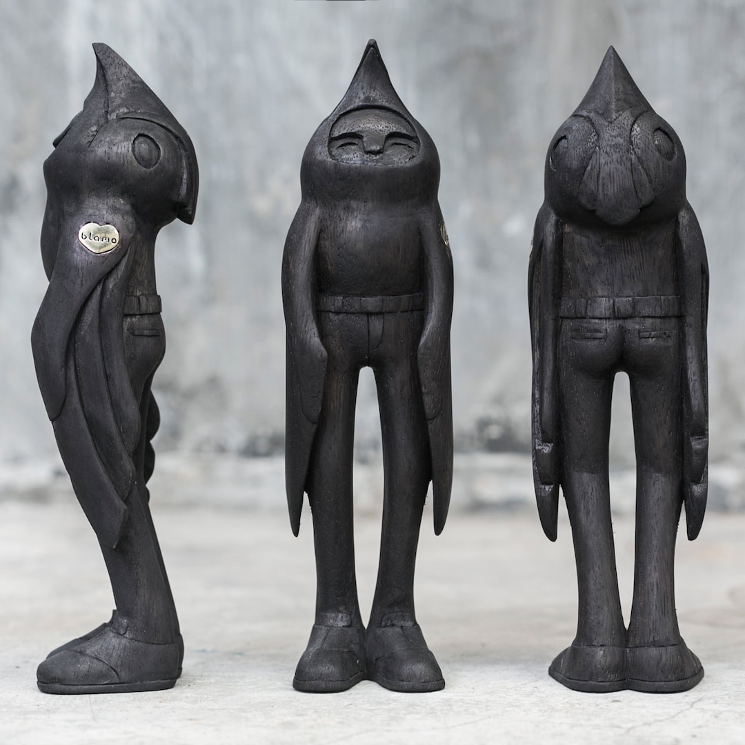 Special Edition Art Toy by Spencer Hansen - Hand Carved and Painted ...