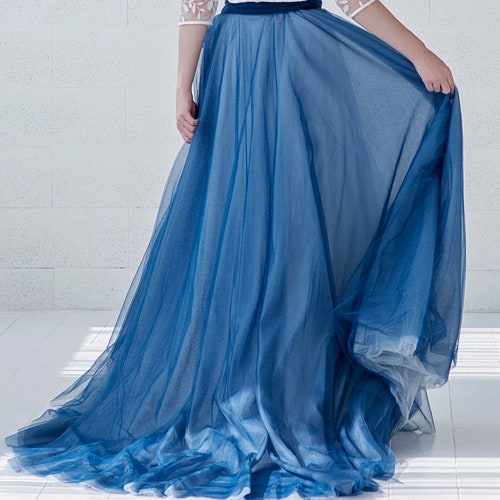 Maris Convertible Bridal Overskirt / Two Colors in One - Etsy