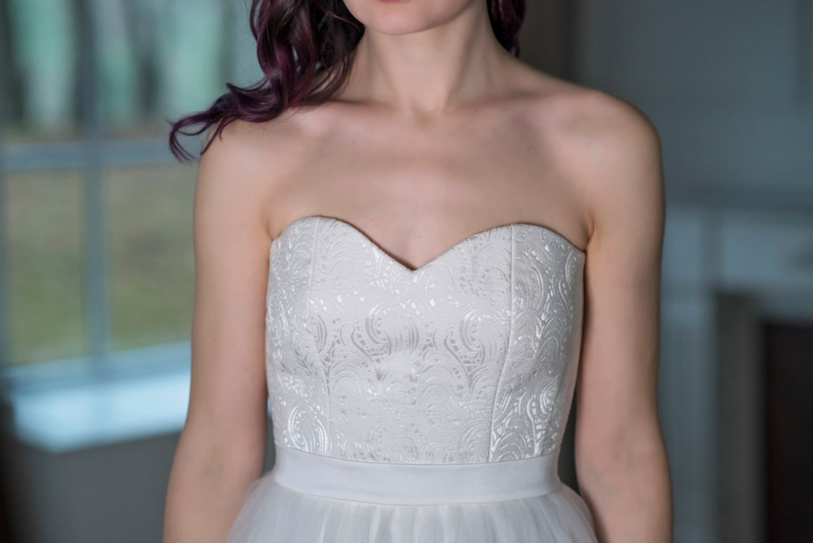 Heather Bridal Corset / Sweetheart Neckline Corset / Corset | Etsy