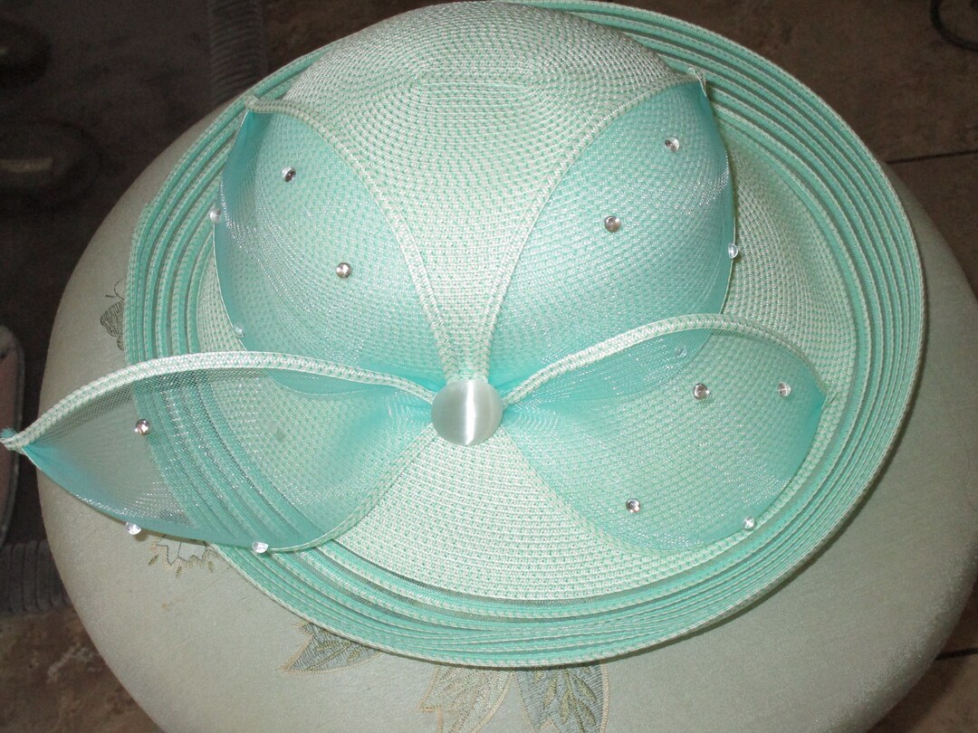 Sarasota August Accessories Millinery Church Derby Spring Hat - Etsy