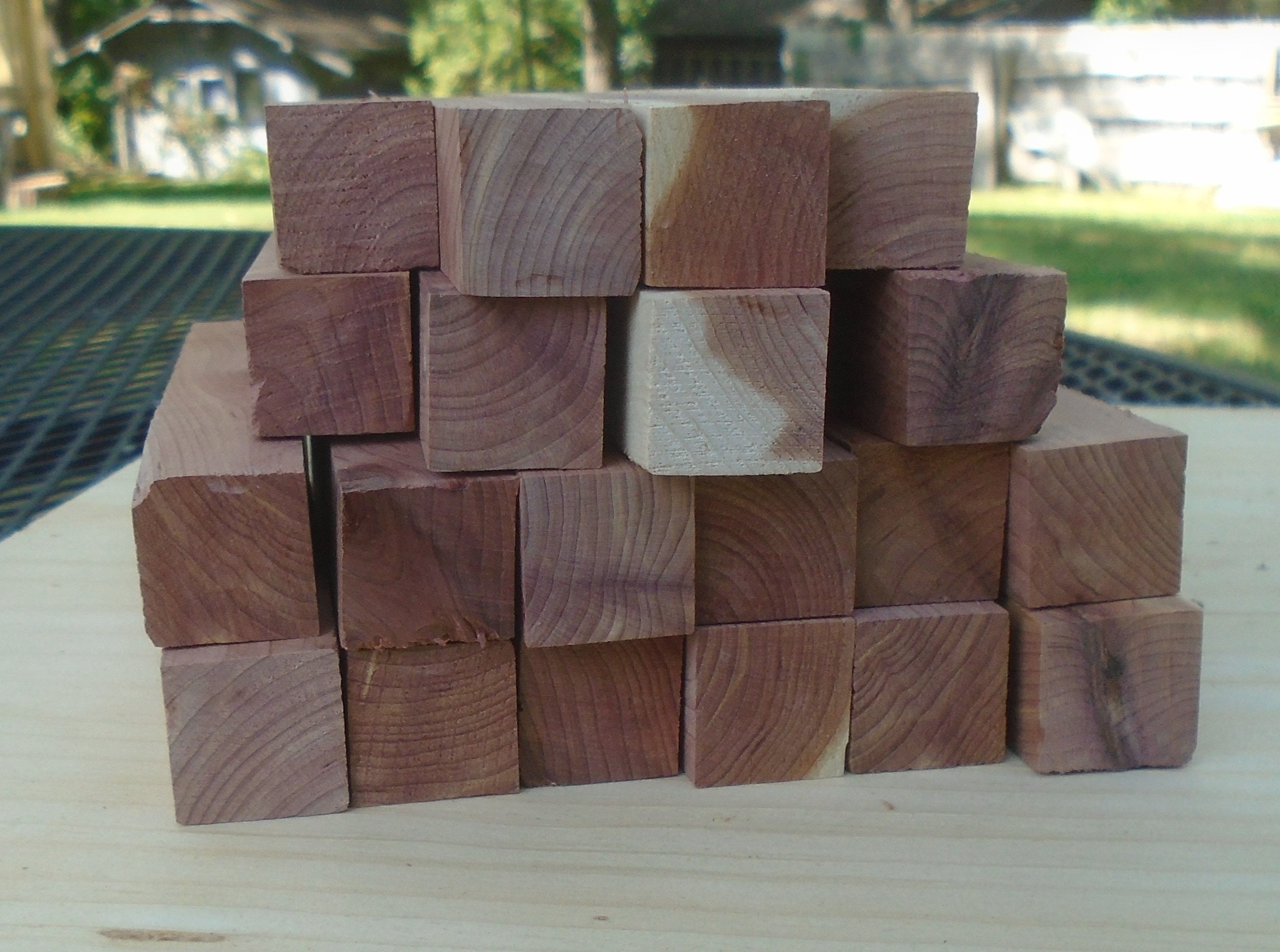 Twenty Two Eastern Red Cedar Pen Blanks. Turning Lumber. Craft Lumber ...