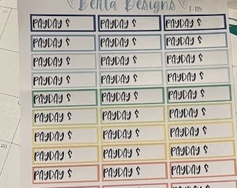 Payday Reminder - Etsy