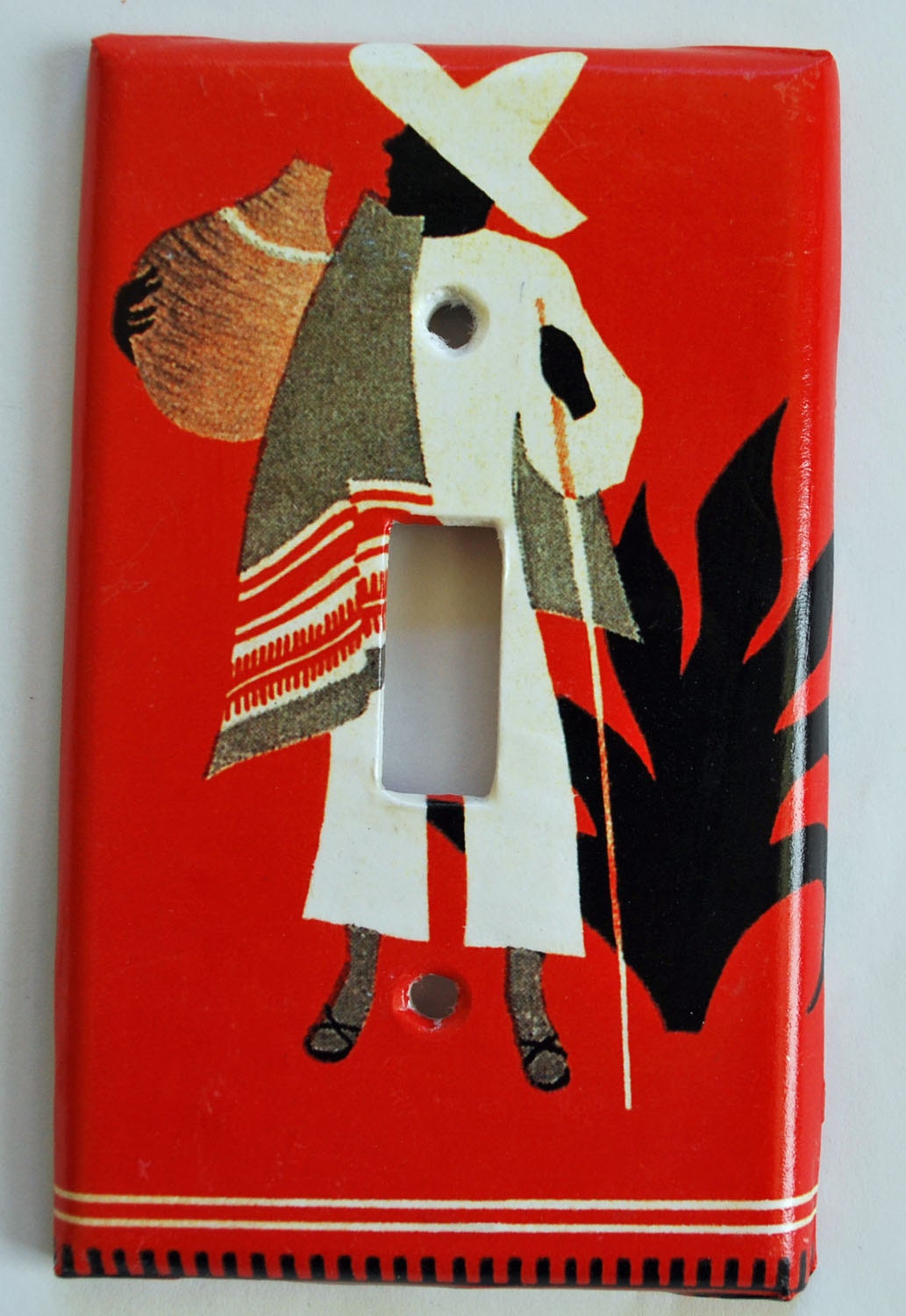 Vintage Mexican Image Single Light Switch Plate Cover. - Etsy