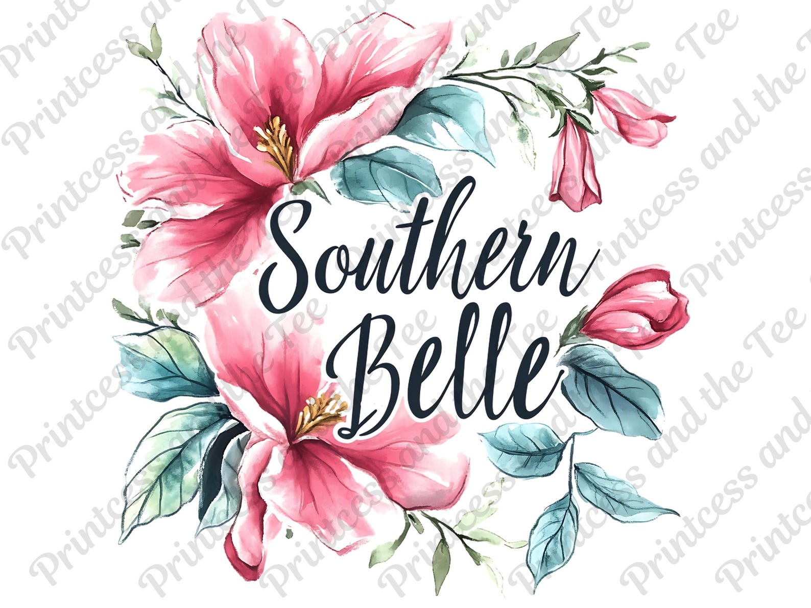Southern Belle Png, Preppy Southern Png, Southern Charm Png, Preppy ...