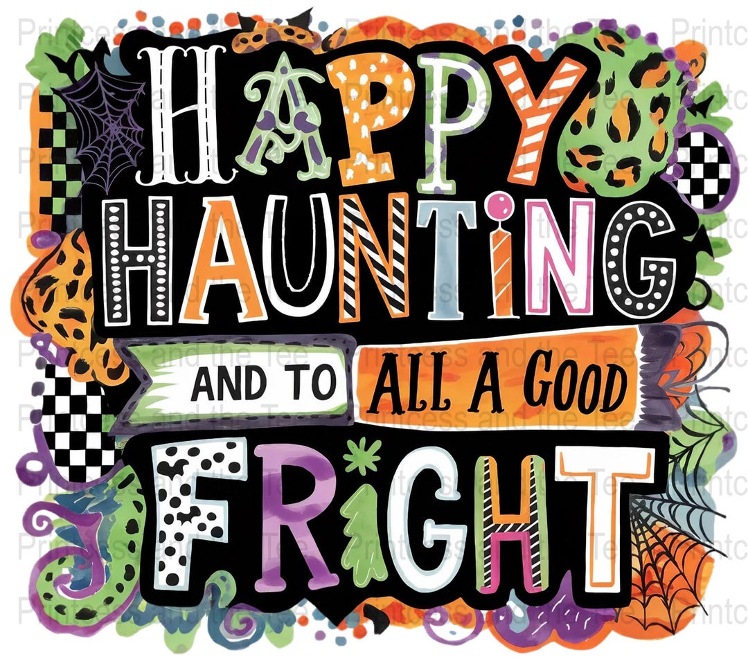 Happy Haunting Clipart Png, Spooky Halloween, Watercolor Clipart ...