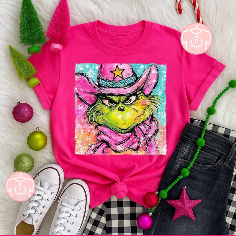 Preppy Grinch - Etsy