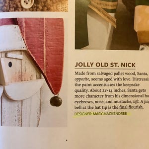 Wood Santa. Pallet Wood. Christmas Decor. MADE to ORDER - Etsy