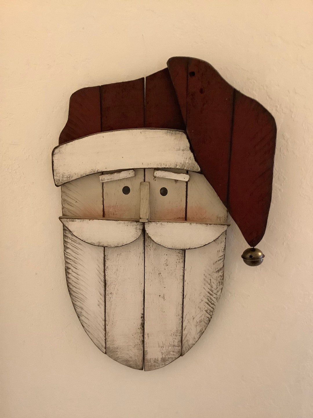 Wood Santa. Pallet Wood. Christmas Decor. MADE to ORDER - Etsy