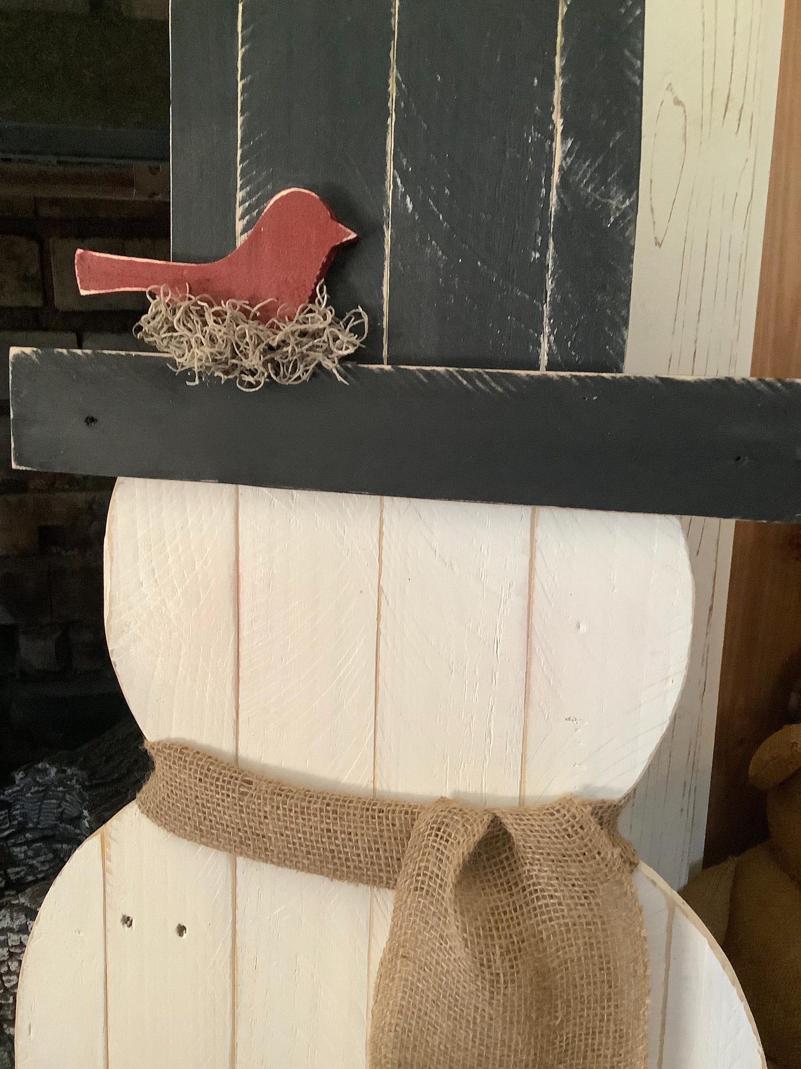 Wooden Snowman. Pallet Snowman. MADE TO ORDER - Etsy