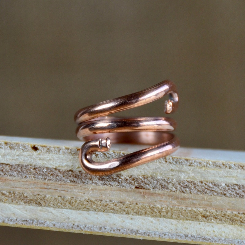 Copper Wire Ring - Etsy