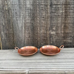 Set of 2 Kitchen Magnets, Kitchen Decor, Copper Magnets, Copper Comal ...