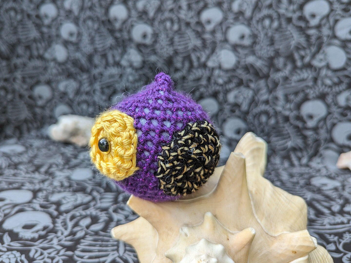 Nonbinary Pride Owl (nugget) - Amigurumi Crocheted Owl - Etsy Israel