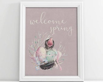 Spring printable | Etsy