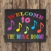 Welcome to the music room classroom signs classroom welcome | Etsy