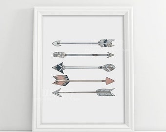 Arrow tribal | Etsy