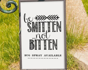 Bug Spray Sign - Etsy