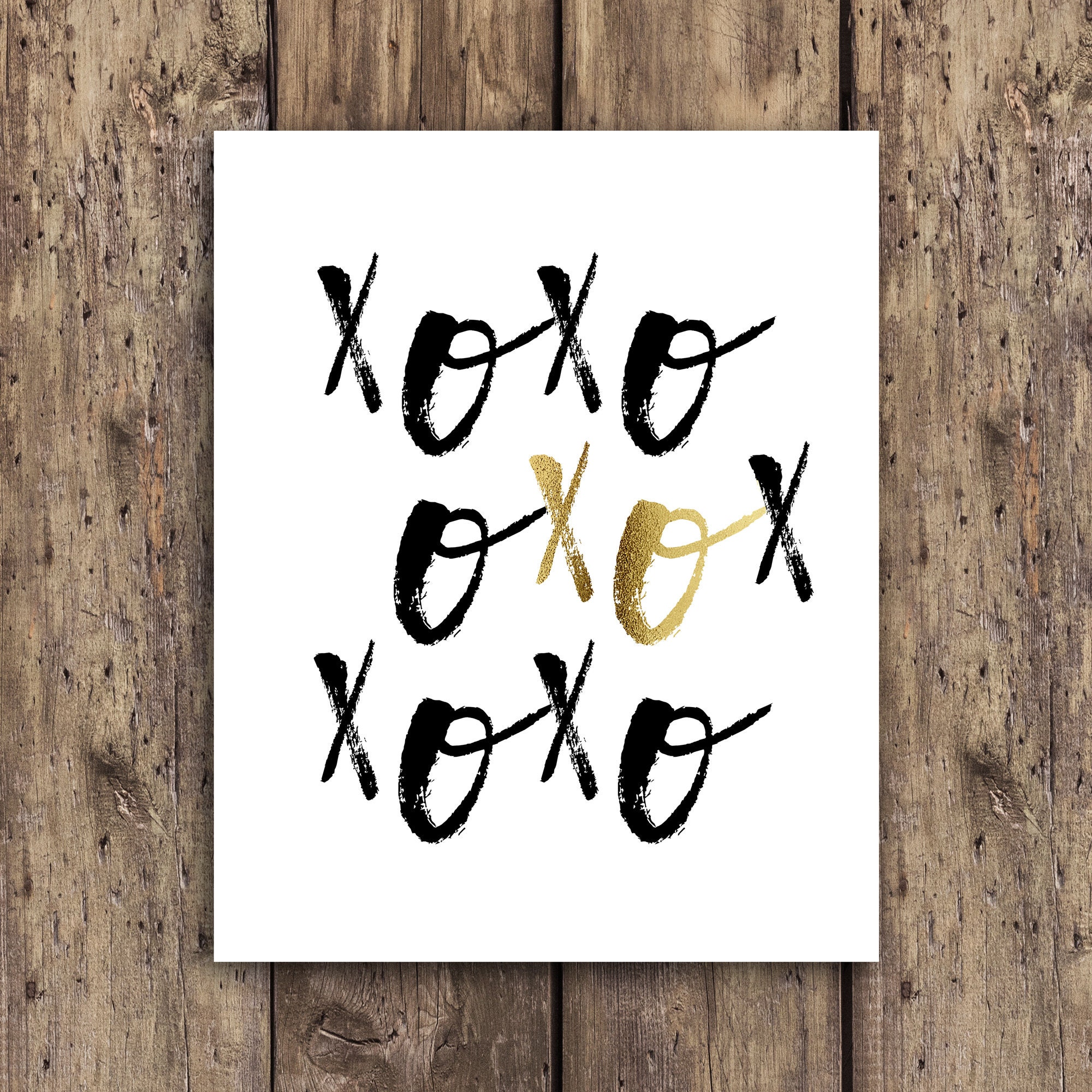 Xo xo imprimible xo print signo xo imprimibles xo amor | Etsy