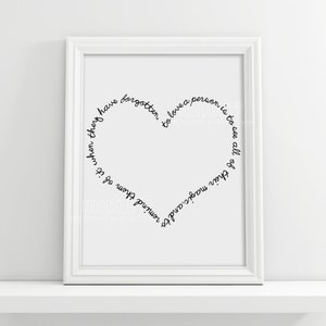 Love Printable Love Print Love Printables Love Prints Love | Etsy