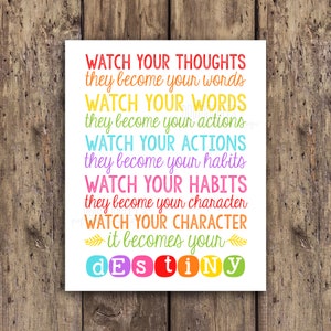 Motivational Classroom Signs Teacher Classroom Decor 8x10 | Etsy