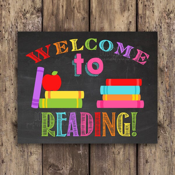 Custom Library Sign - Etsy