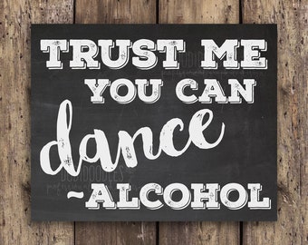 You Can Dance Sign - Etsy