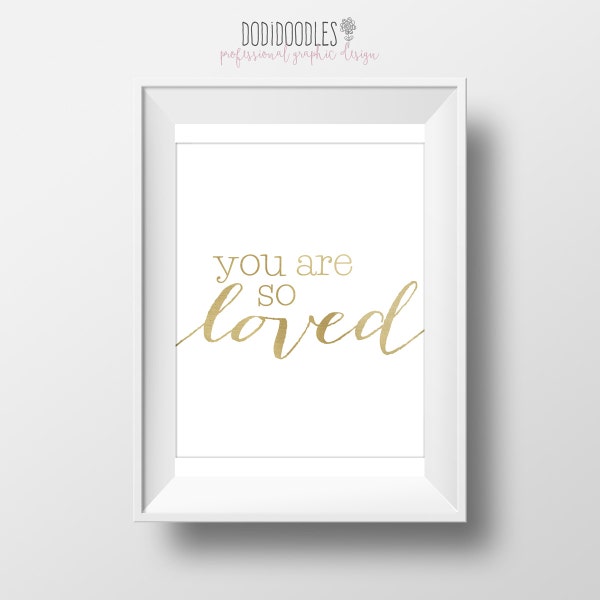 You Are so Loved - Etsy