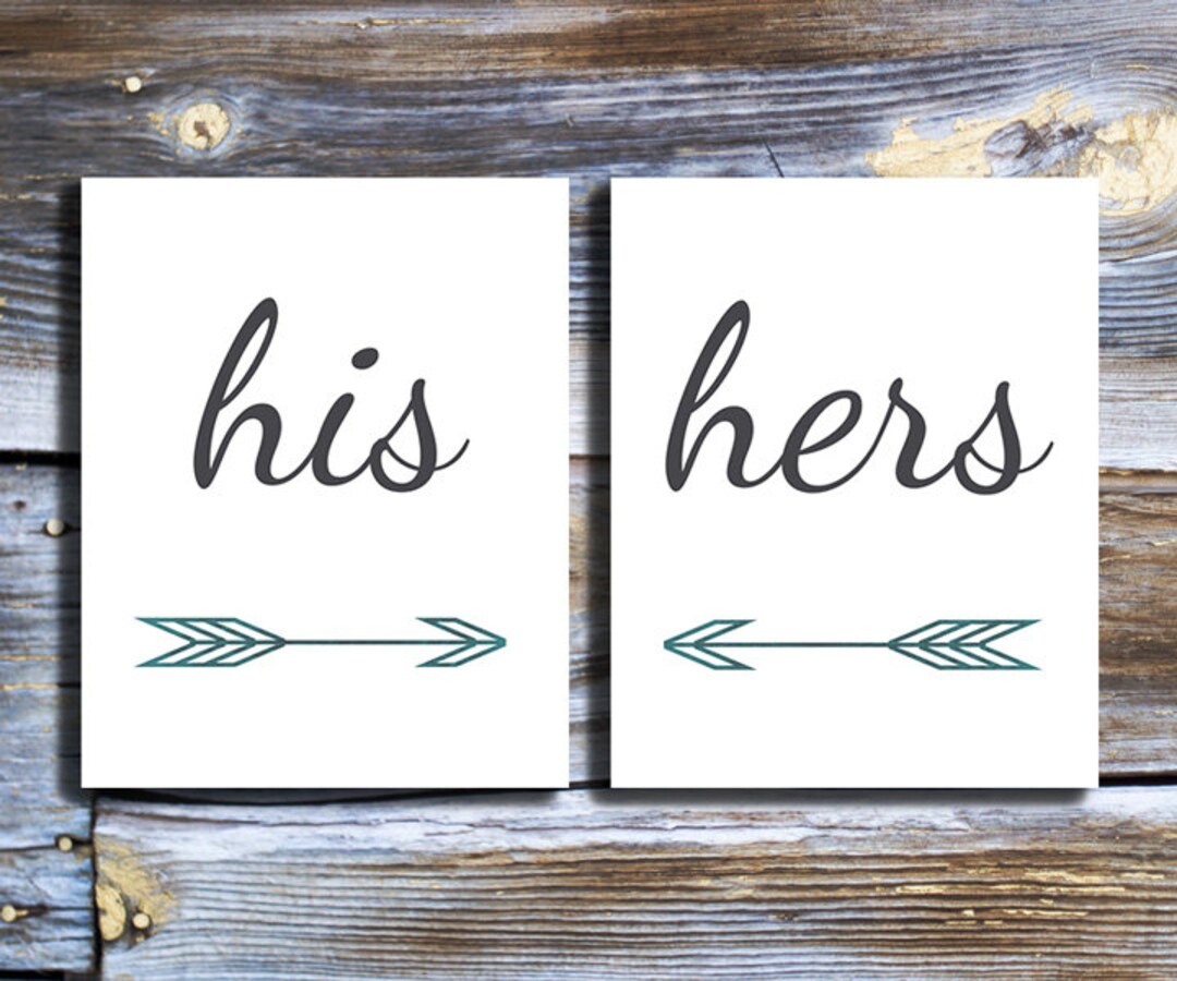 His & Hers Instant Download Printable Art Love Print Tribal - Etsy