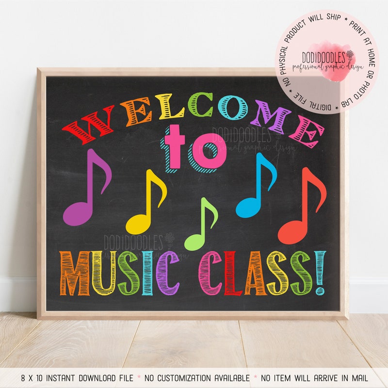 Music Classroom - Etsy