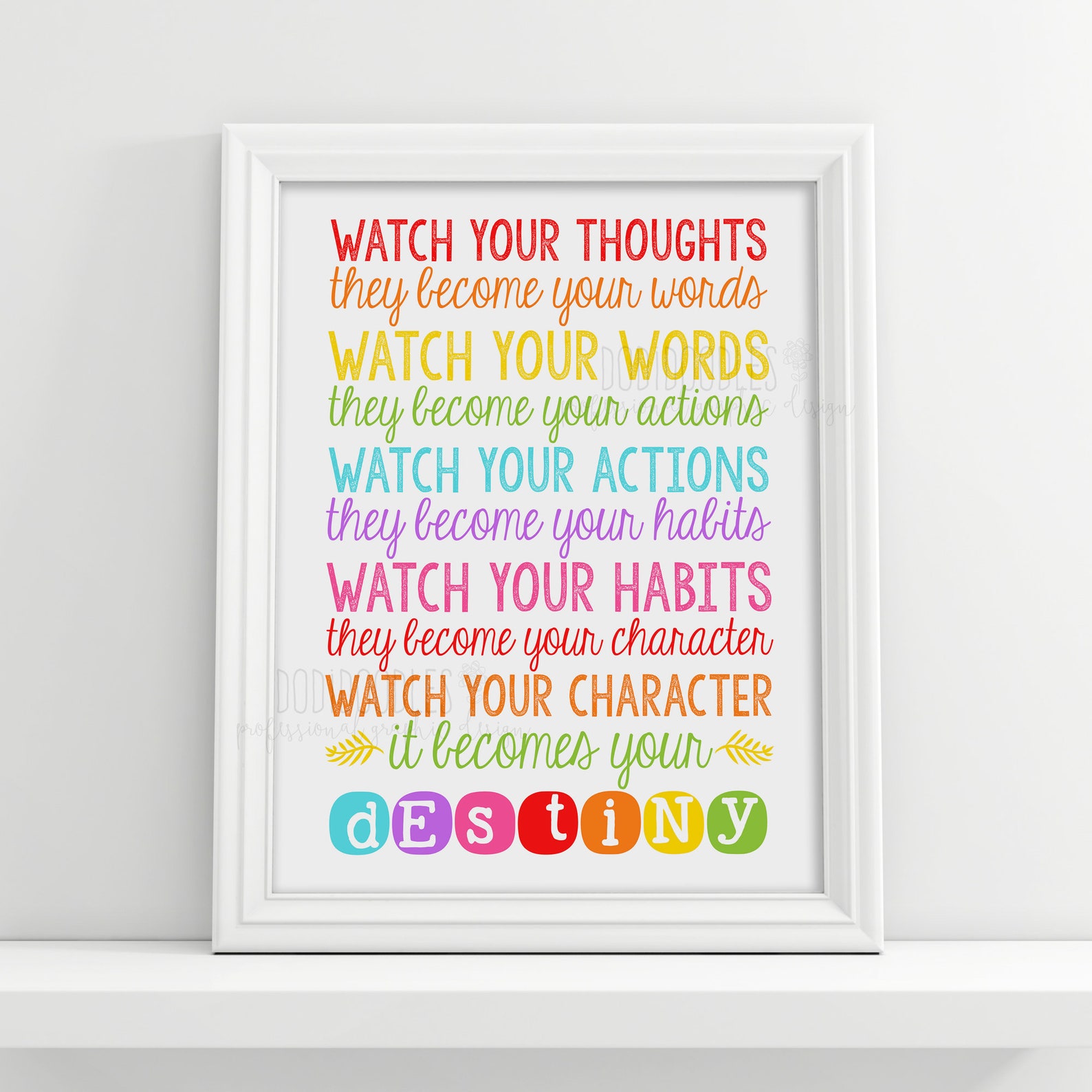 Motivational Classroom Signs Teacher Classroom Decor 8x10 | Etsy