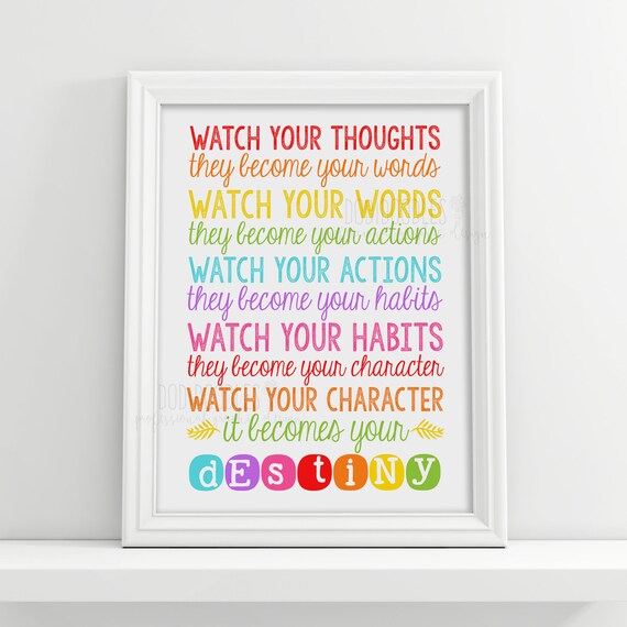 Motivational Classroom Signs Teacher Classroom Decor 8x10 | Etsy