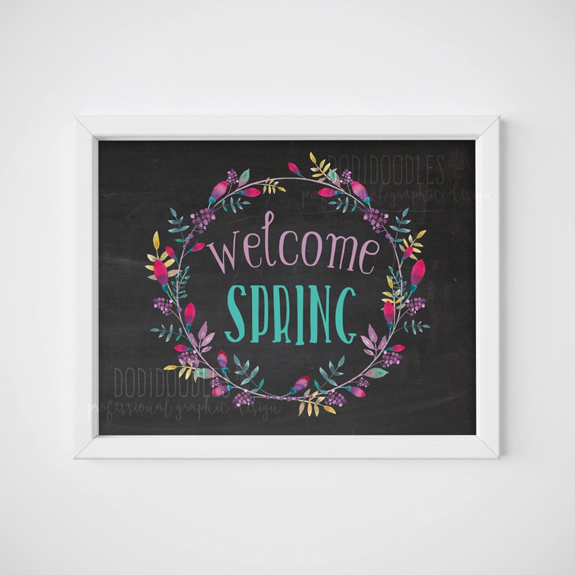 Welcome Spring Welcome Spring Sign Welcome Sign Spring - Etsy