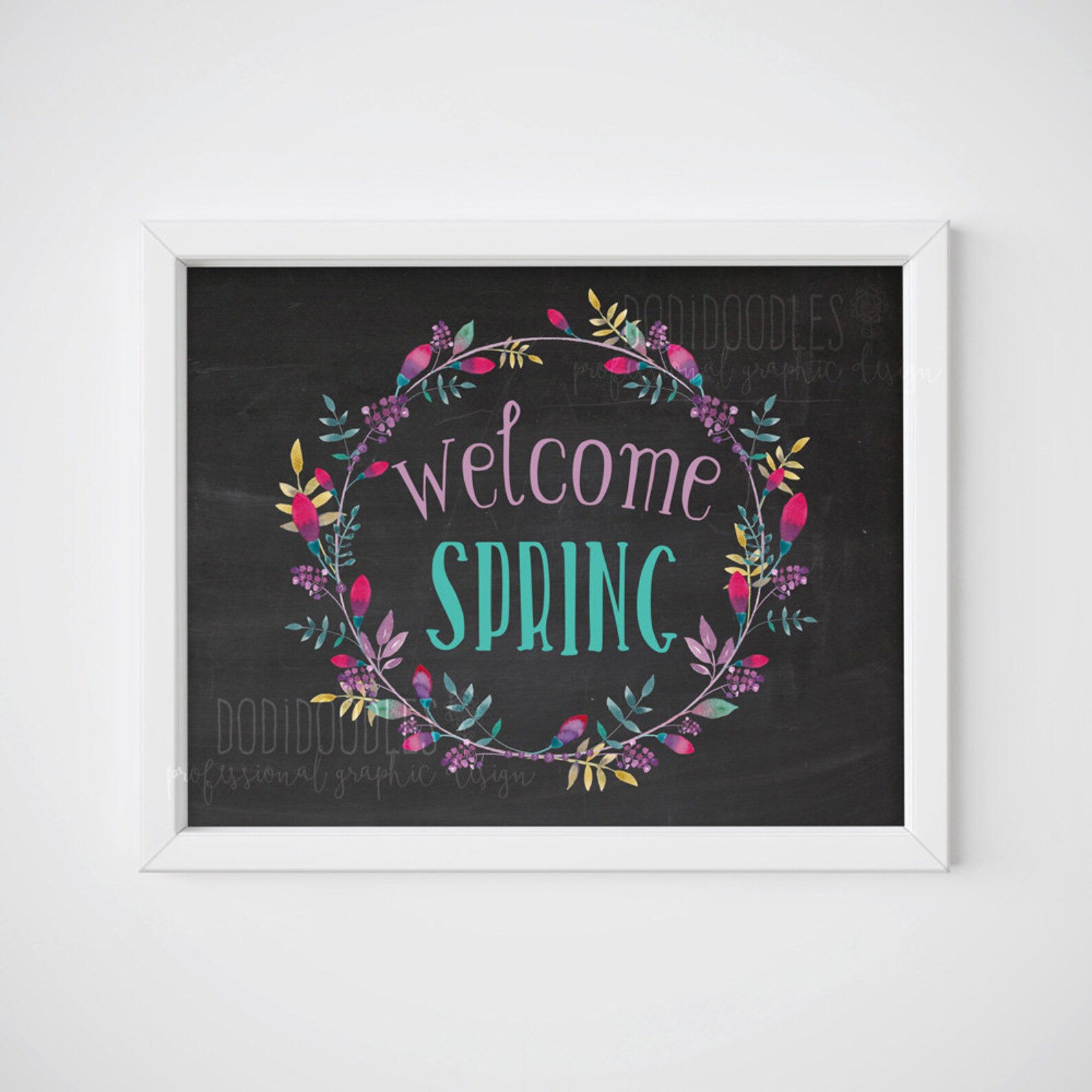 Welcome Spring Welcome Spring Sign Welcome Sign Spring | Etsy