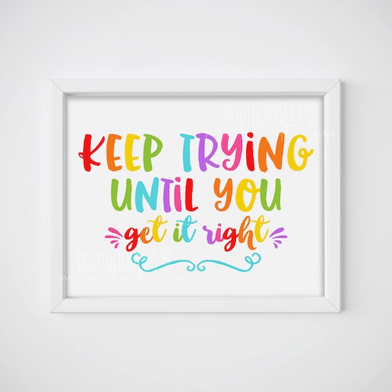 Keep Trying Quotes
