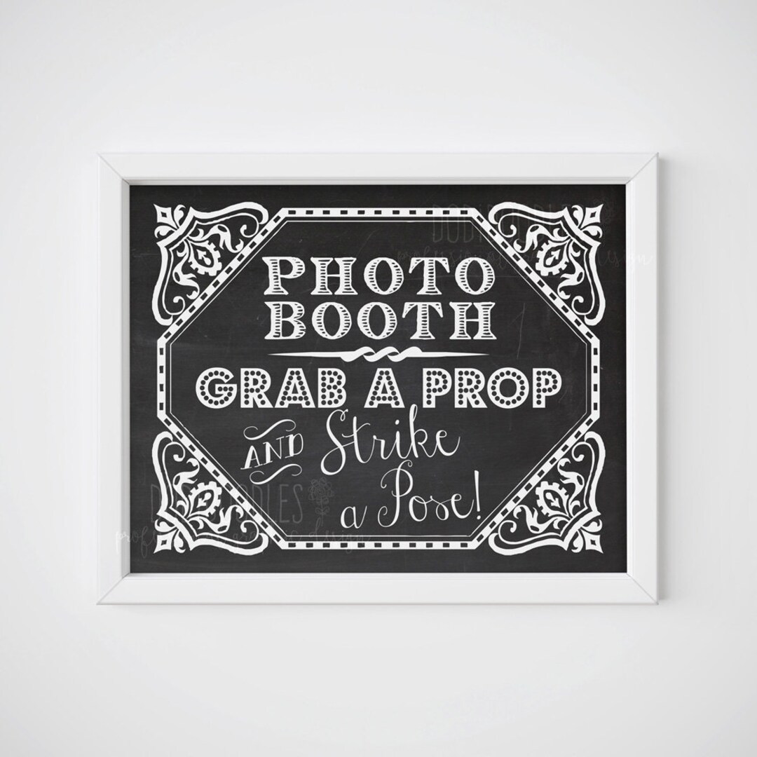Photo Booth Sign Photo Booth Wedding Photo Booth Wedding - Etsy