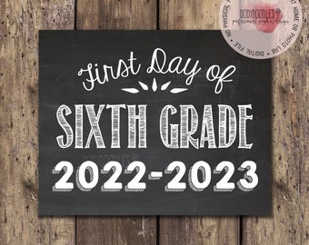 School Grade Photo - Etsy