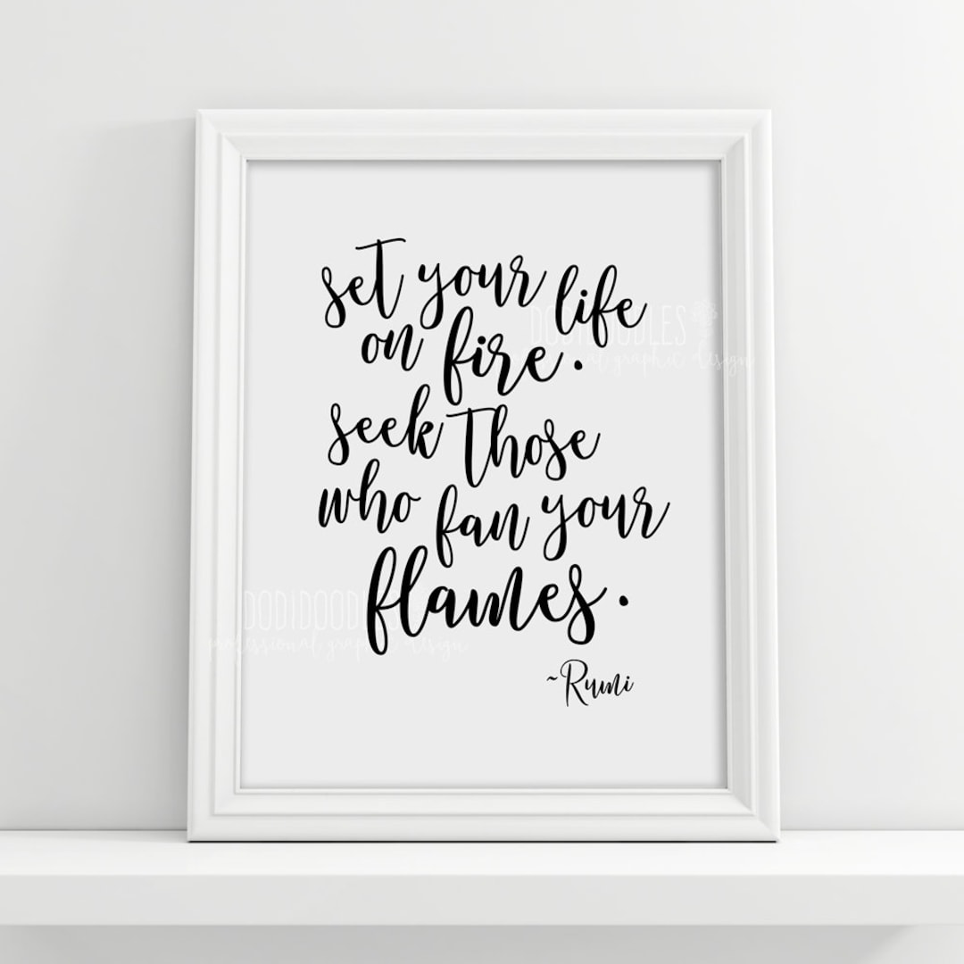Rumi Art Rumi Quote Rumi Quote Art Rumi Print Set Your - Etsy