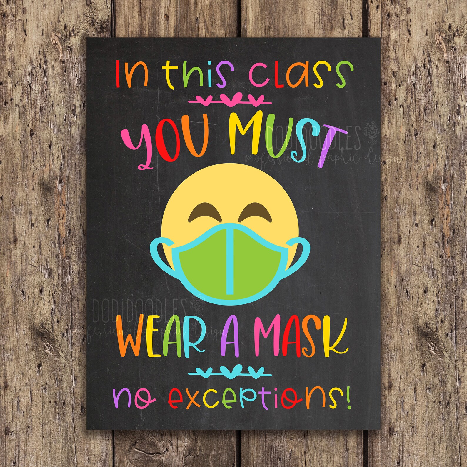Classroom Poster Teacher Classroom Decor in This Class You - Etsy