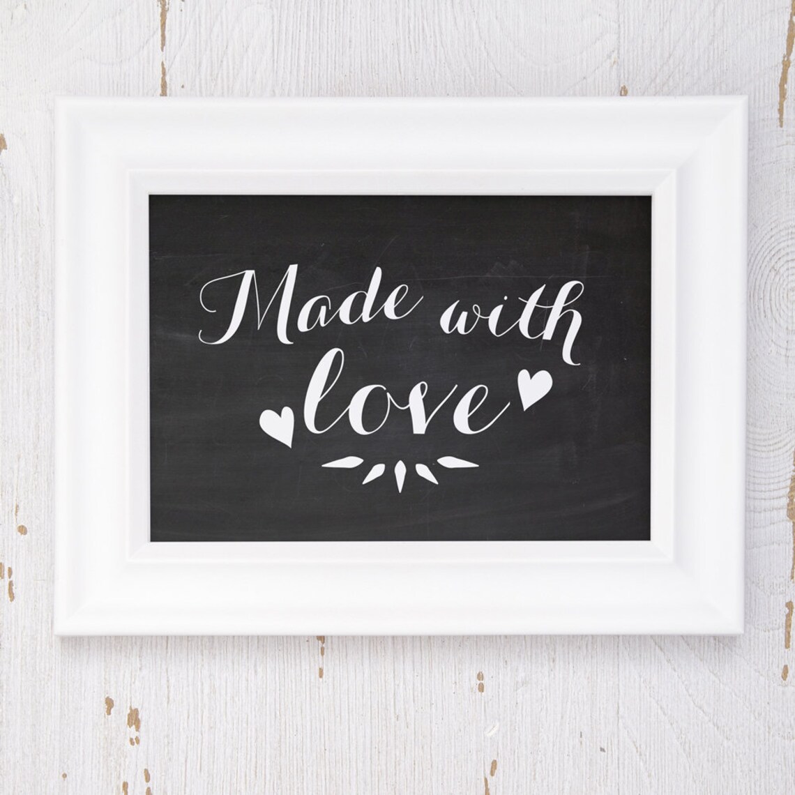Made With Love Made With Love Sign Chalkboard Wedding Sign - Etsy