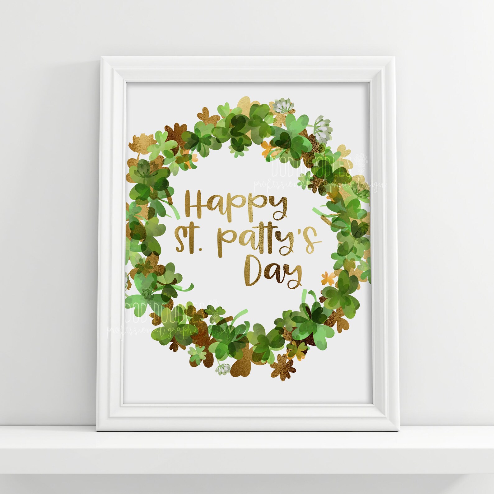 Happy St. Patty's Day Sign St. Patrick's Day | Etsy