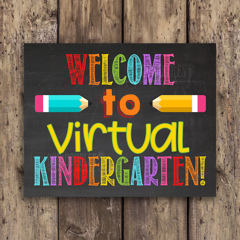 Welcome to Virtual Kindergarten E-learning Distance - Etsy
