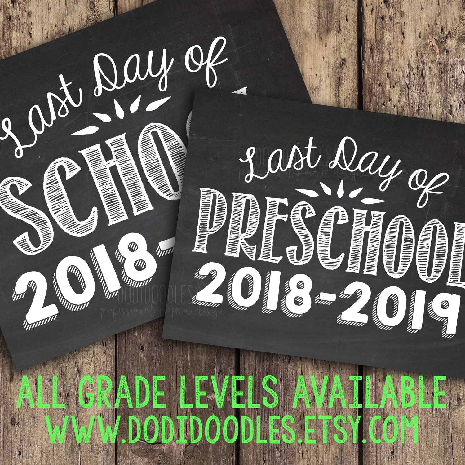 Happy 100th Day of School Chalkboard Sign 100th Day Sign | Etsy