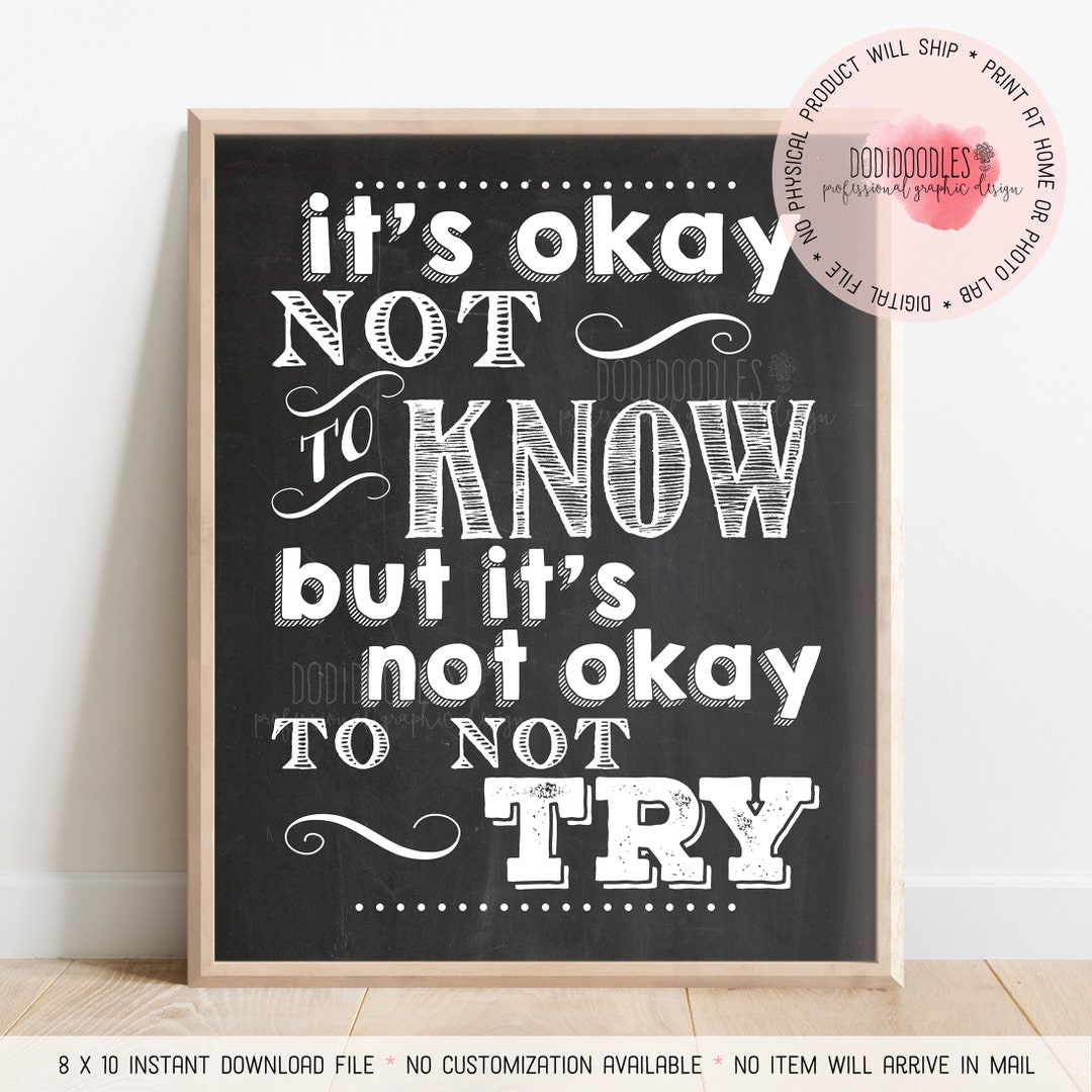 Educational Poster, Printable, Classroom Decor, Teacher Classroom Signs ...