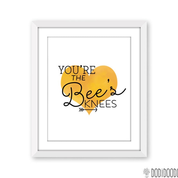 Youre the Bees Knees - Etsy