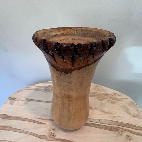 Log Vase - Etsy