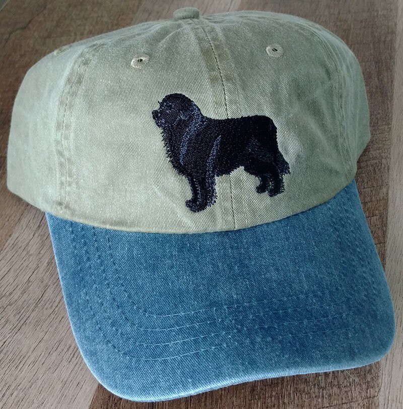 Embroidered Newfoundland Two Tone Pigment-dyed Cap Free Shipping to USA ...